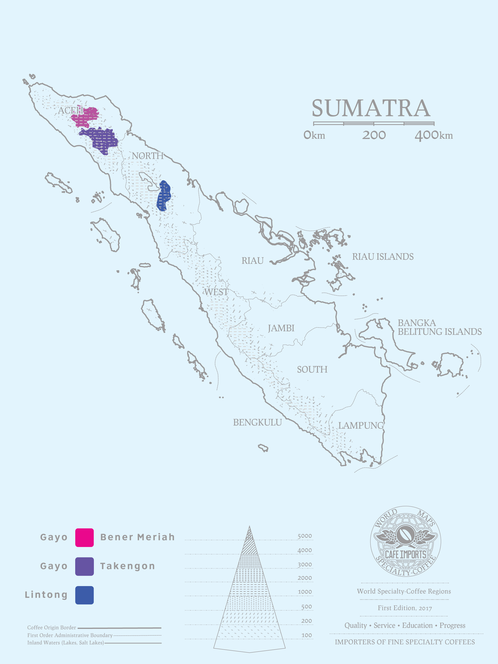 Coffee Origin Map