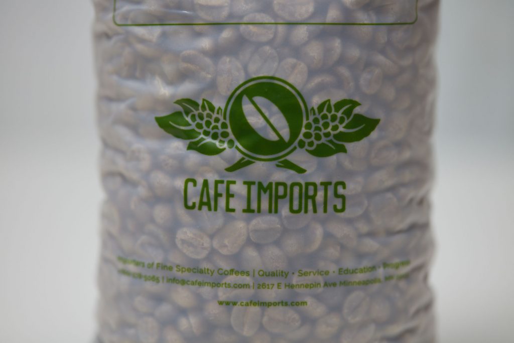 Cafe Imports | New Compostable Green Coffee Sample Bags